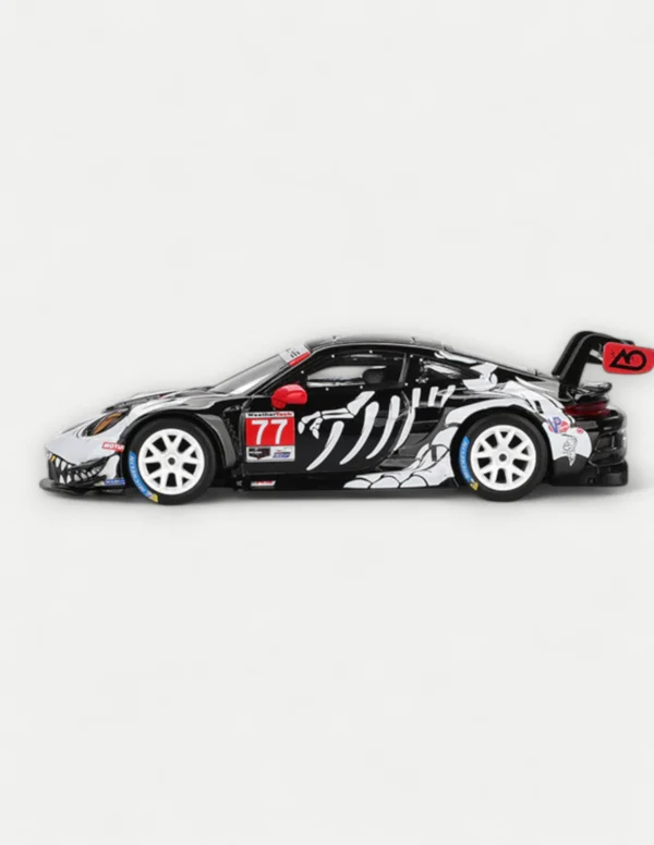MINI GT Skeleton Rexy Porsche 911 #77 AO Racing (MGT01143)