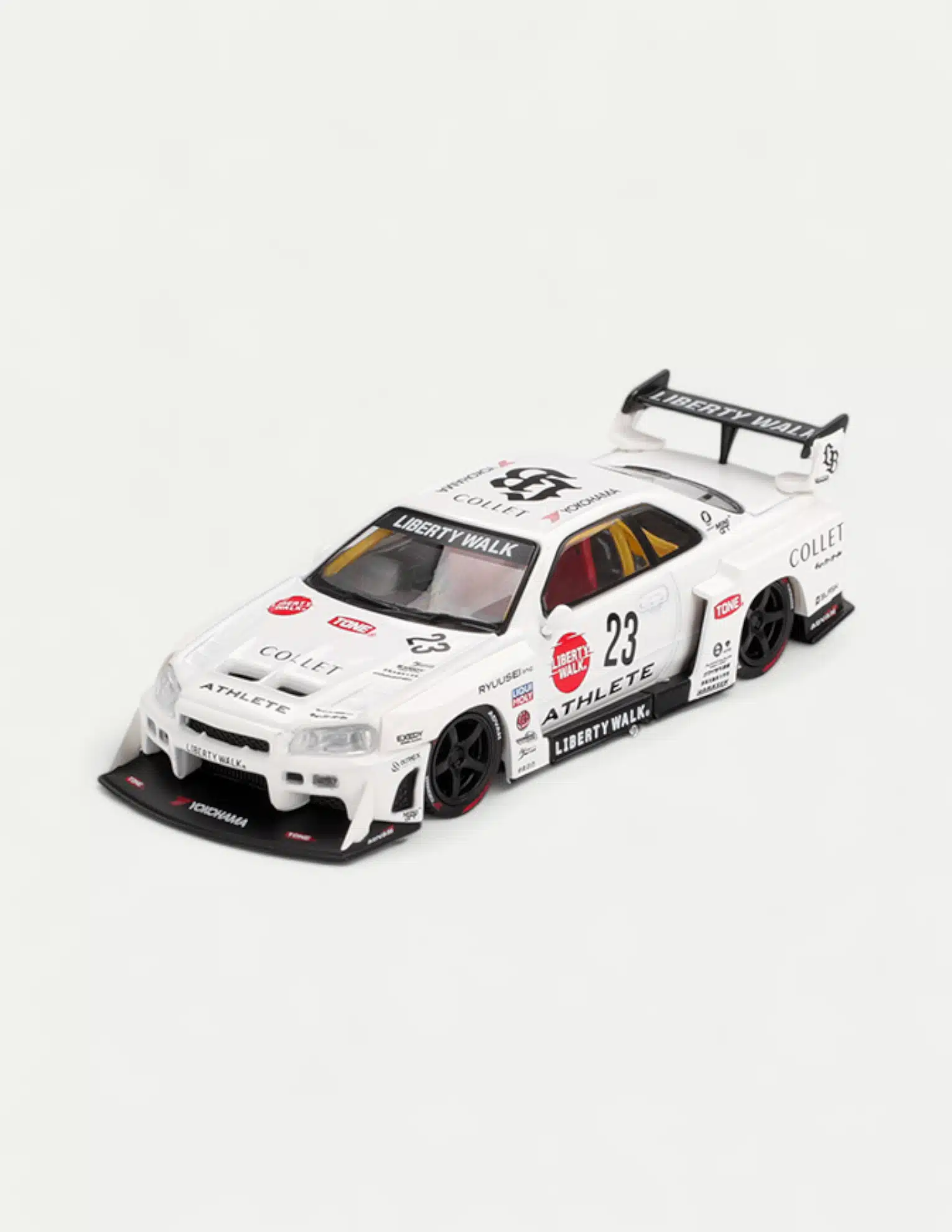 MINI GT Nissan LB-ER34 Super Silhouette ATHLETE/COLLET 1:64 Diecast ...