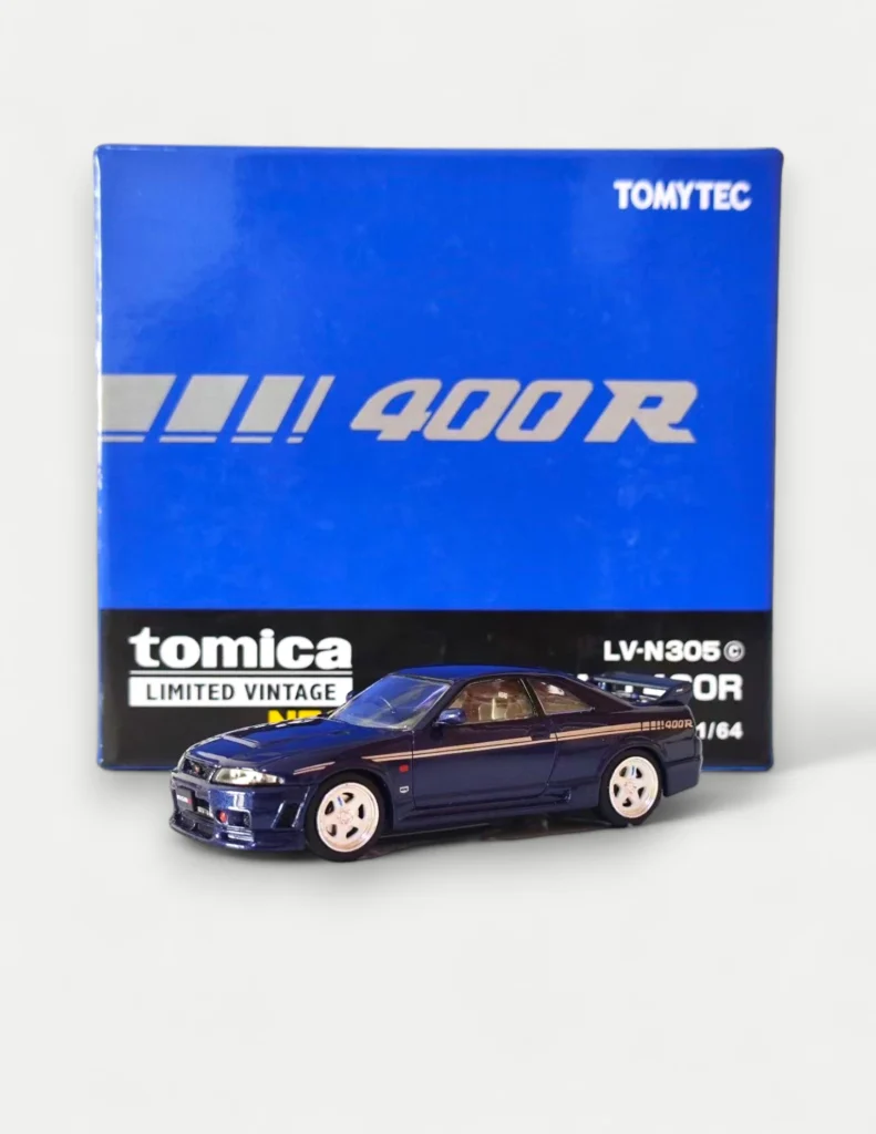 Tomytec TLV-N 1:64 Nissan Skyline GT-R R33 Nismo 400R in Blue - Weye ...