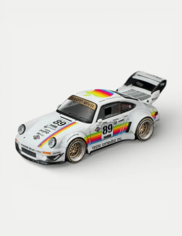Pop Race 1:64 Porsche RWB 930 Apple Livery & Nakai Figure - Weye Model ...